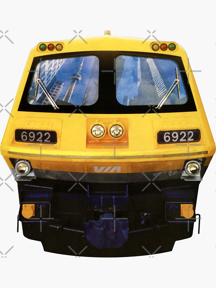 "VIA LRC Train" Sticker for Sale by kingstonsub | Redbubble
