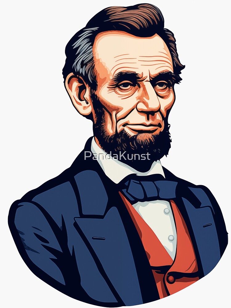 "Abraham Lincoln Graphic Illustration - Presidents' Day Tribute ...