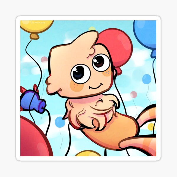 "Goob Dandys World" Sticker for Sale by campingae | Redbubble