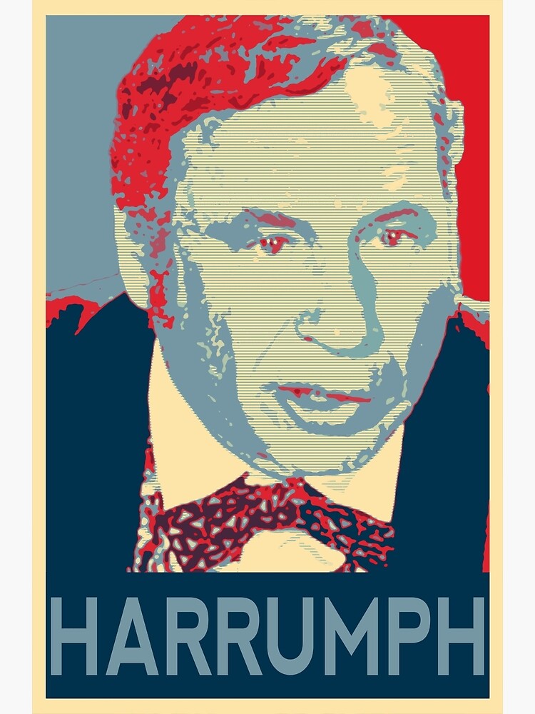 "Give the Governor Harrumph" Poster for Sale by nickybluepants | Redbubble