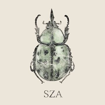 "sza beetle" Sticker for Sale by envytheleaves | Redbubble