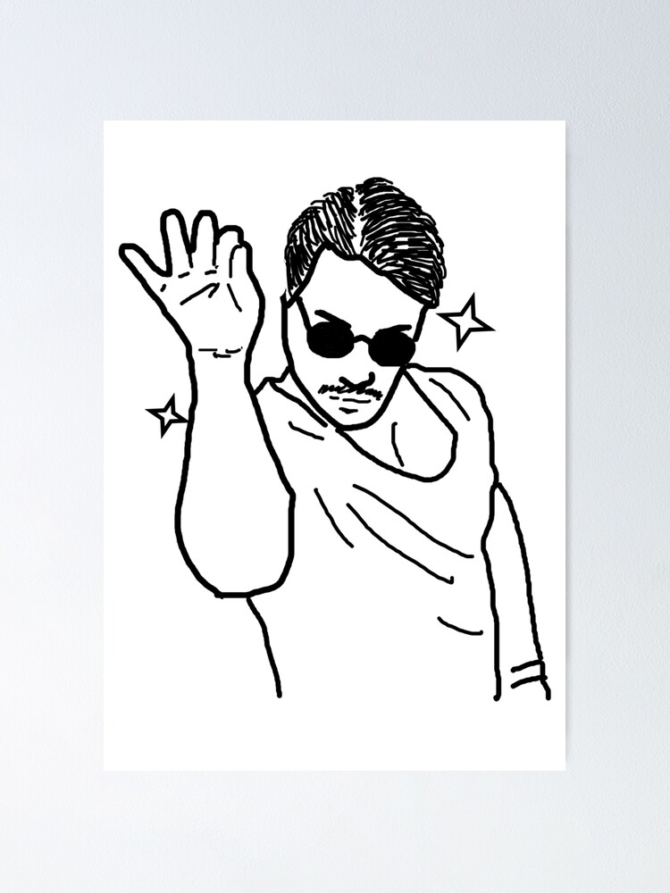 "salt bae" Poster for Sale by Shenjc | Redbubble