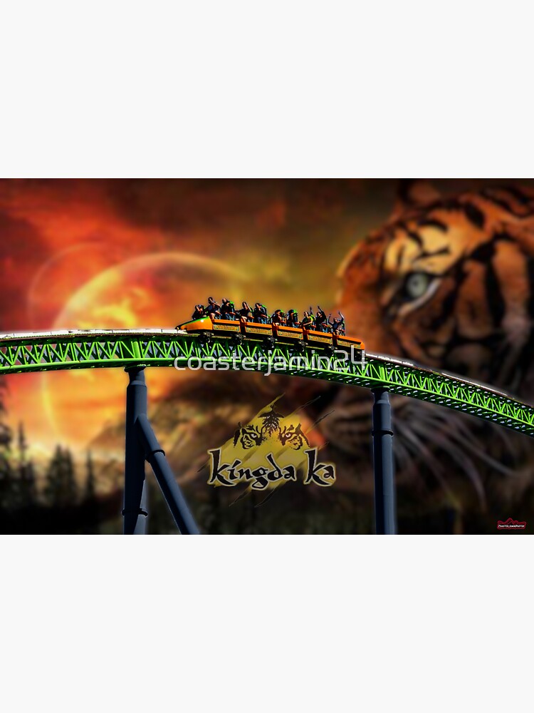 "Kingda Ka Roller Coaster, Six Flags Great Adventure, Custom Photograph ...