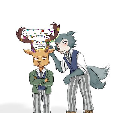 "beastars character christmas" Art Board Print for Sale by barbiezarts ...