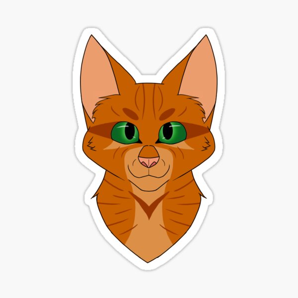 "Warriors cats: Firestar" Sticker by canadiennerd | Redbubble