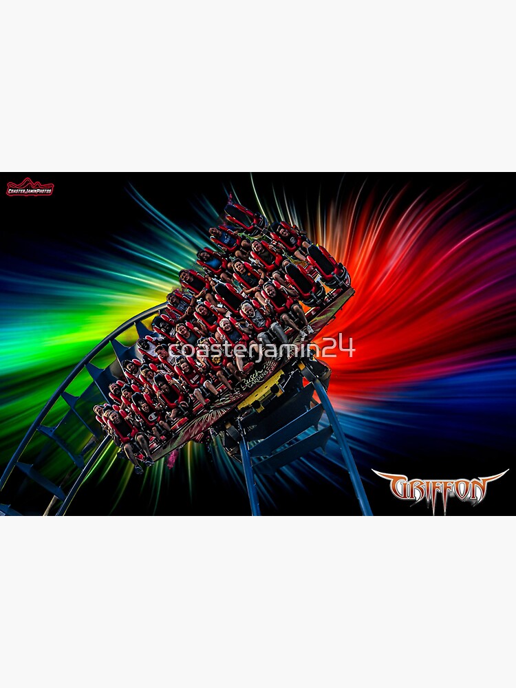 "Griffon Roller Coaster, Busch Gardens Williamsburg, Custom Photograph ...