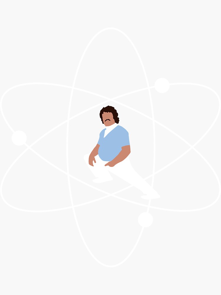 "Nacho Libre Nucleus" Sticker for Sale by Hallowscream | Redbubble