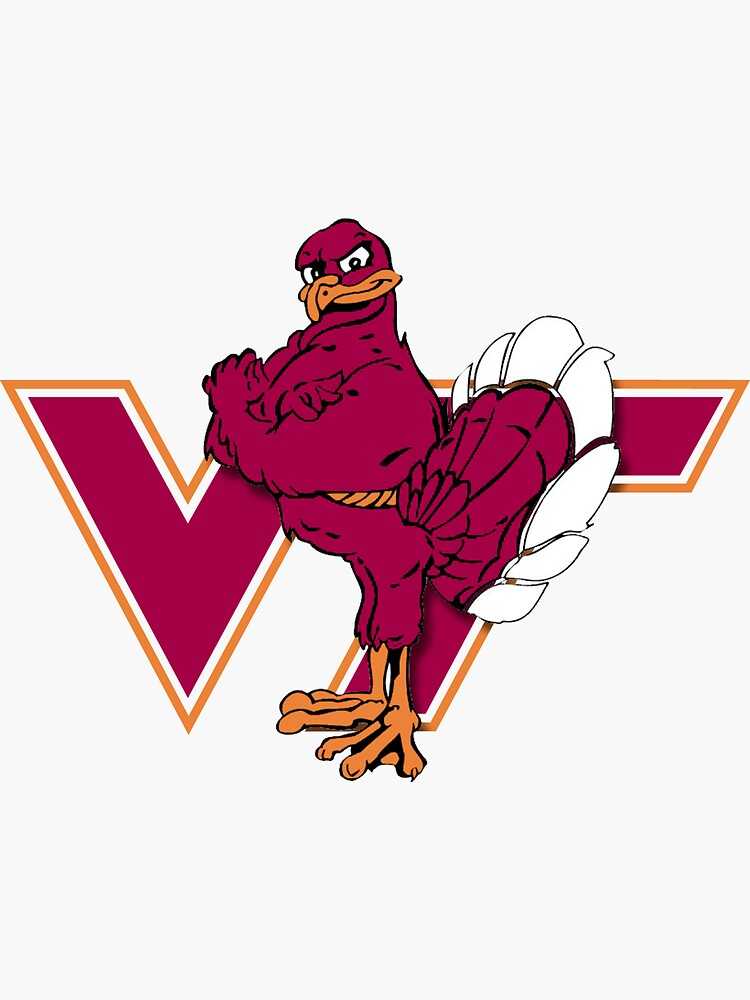 "Virginia Tech" Sticker for Sale by Doug0276 | Redbubble