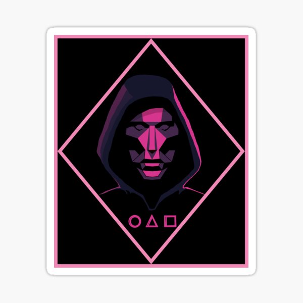 " SQUID GAME. The Front Man. Front Man. Masked Man. Squid Game Symbols ...