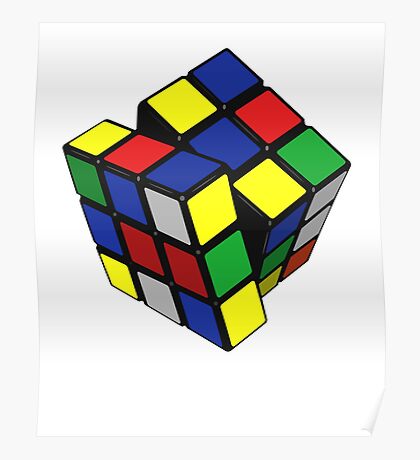 Rubix Cube Posters | Redbubble