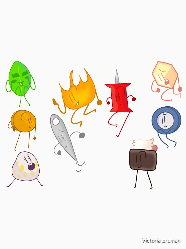 "The losers - Bfb" T-shirt for Sale by ToriNeko | Redbubble | bfdi t ...