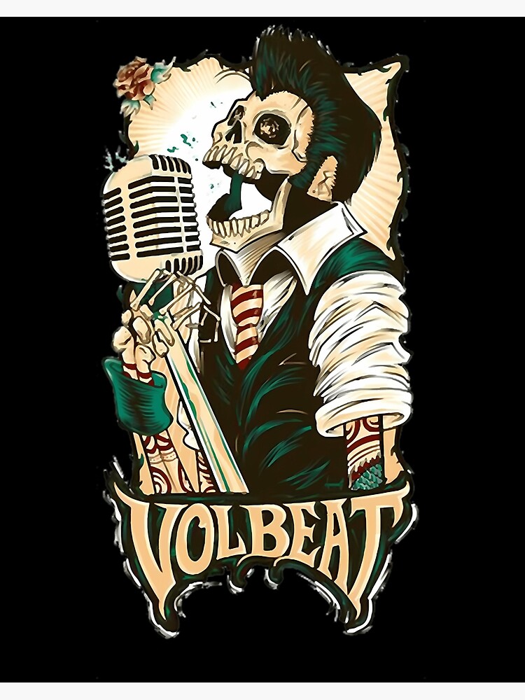 "volbeat new logo " Art Board Print for Sale by zaffagayoom | Redbubble