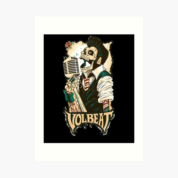 "volbeat new logo " Art Print for Sale by zaffagayoom | Redbubble