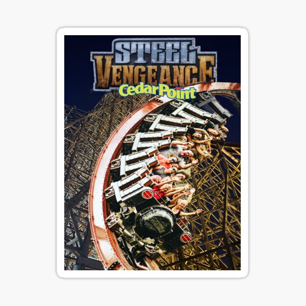 "Steel Vengeance Rollercoaster @ Cedar Point, Custom Photograph ...