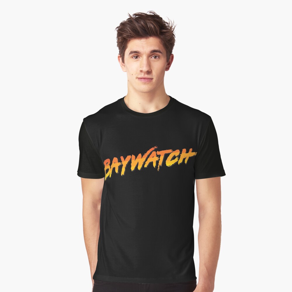 "Baywatch Logo" Sticker by PackMan44 | Redbubble