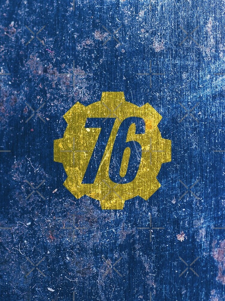 "Vault 76 - Distressed" iPhone Case for Sale by jenkem69 | Redbubble