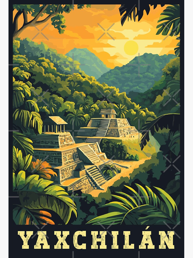 "Experience Ancient Mayan Ruins of Yaxchilán in Mexico - Travel Art ...