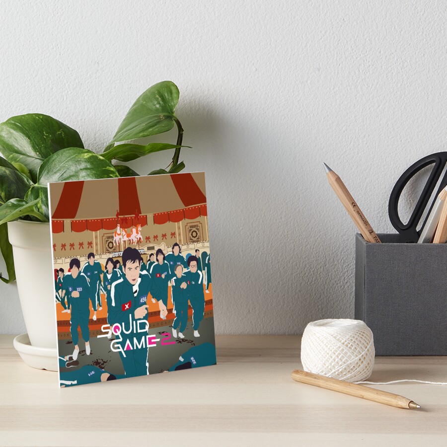 "Seong Gi Hun Squid Game 2 Mingle Game Netflix" Poster for Sale by ...