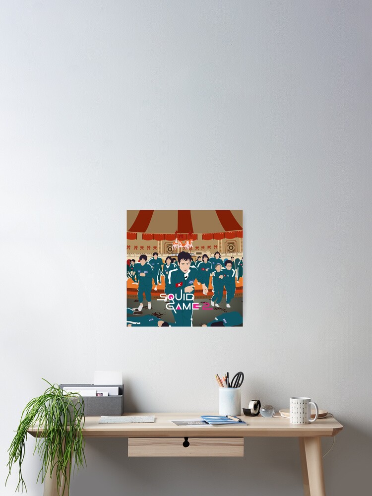 "Seong Gi Hun Squid Game 2 Mingle Game Netflix" Poster for Sale by ...