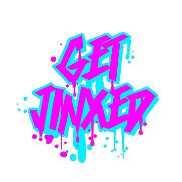 "Get Jinxed" Sticker for Sale by Israelbeck7 | Redbubble