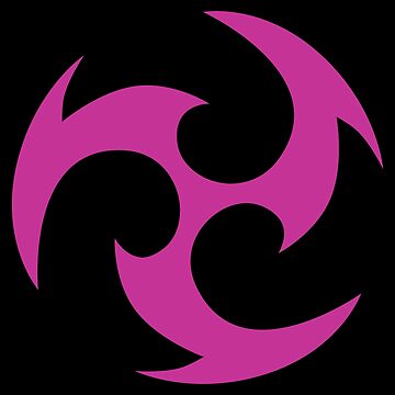 "Genshin Inazuma Electro element symbol" Sticker by Daniel San | Redbubble