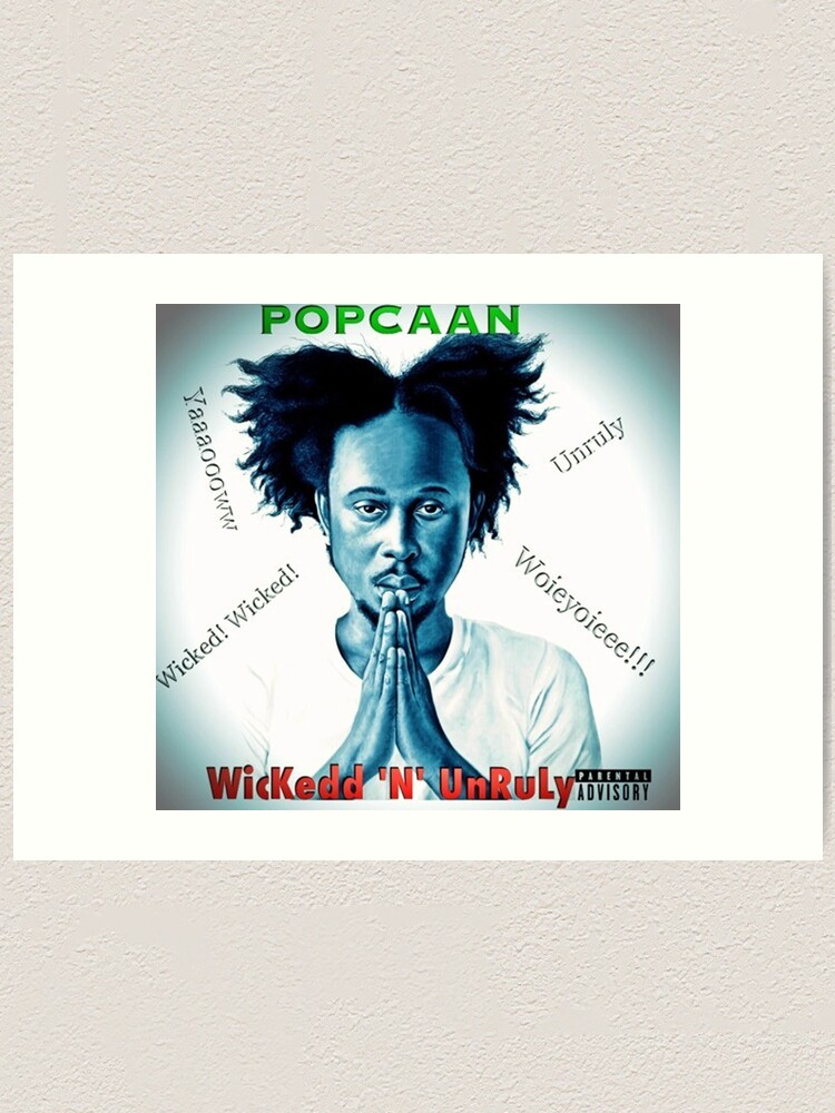 "Jamaican artist: Popcaan" Art Print by ebazon | Redbubble