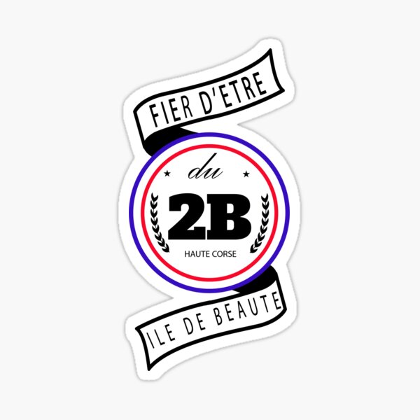 "Proud to be 2B" Sticker by capricedefille | Redbubble