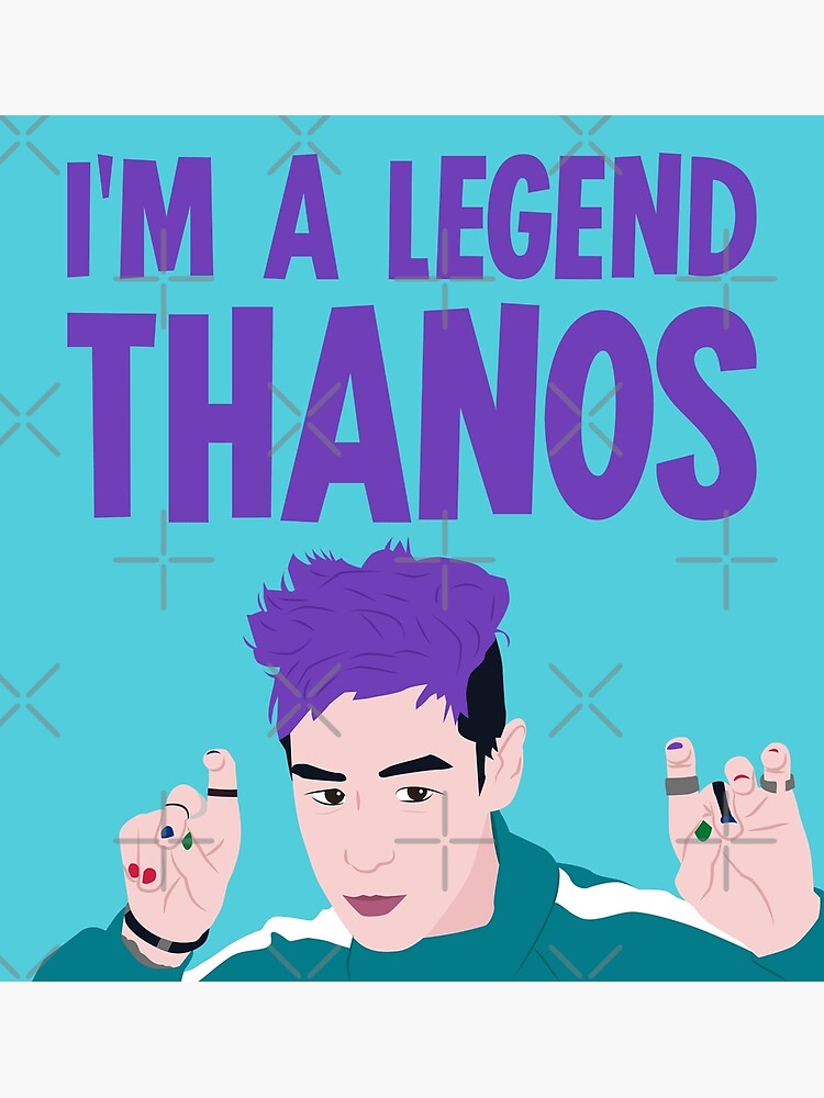 "I'm A Legend Thanos Squid Game 2 Netflix" Poster for Sale by KamiTrendz | Redbubble
