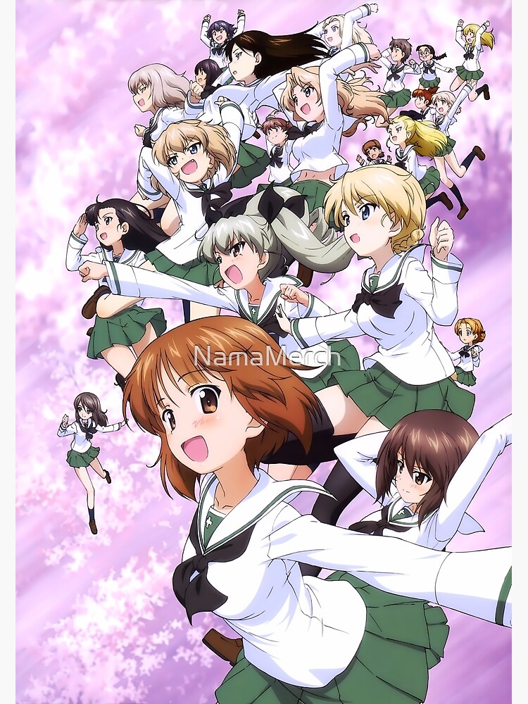 "Girls und Panzer" Poster for Sale by NamaMerch | Redbubble
