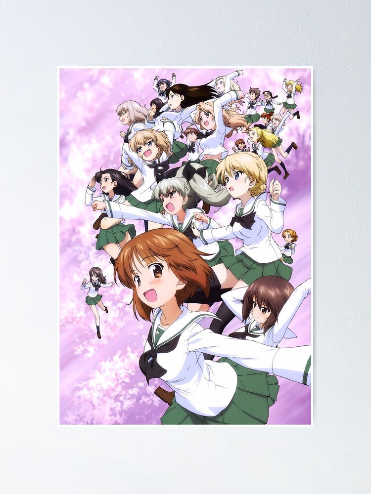 "Girls und Panzer" Poster for Sale by NamaMerch | Redbubble
