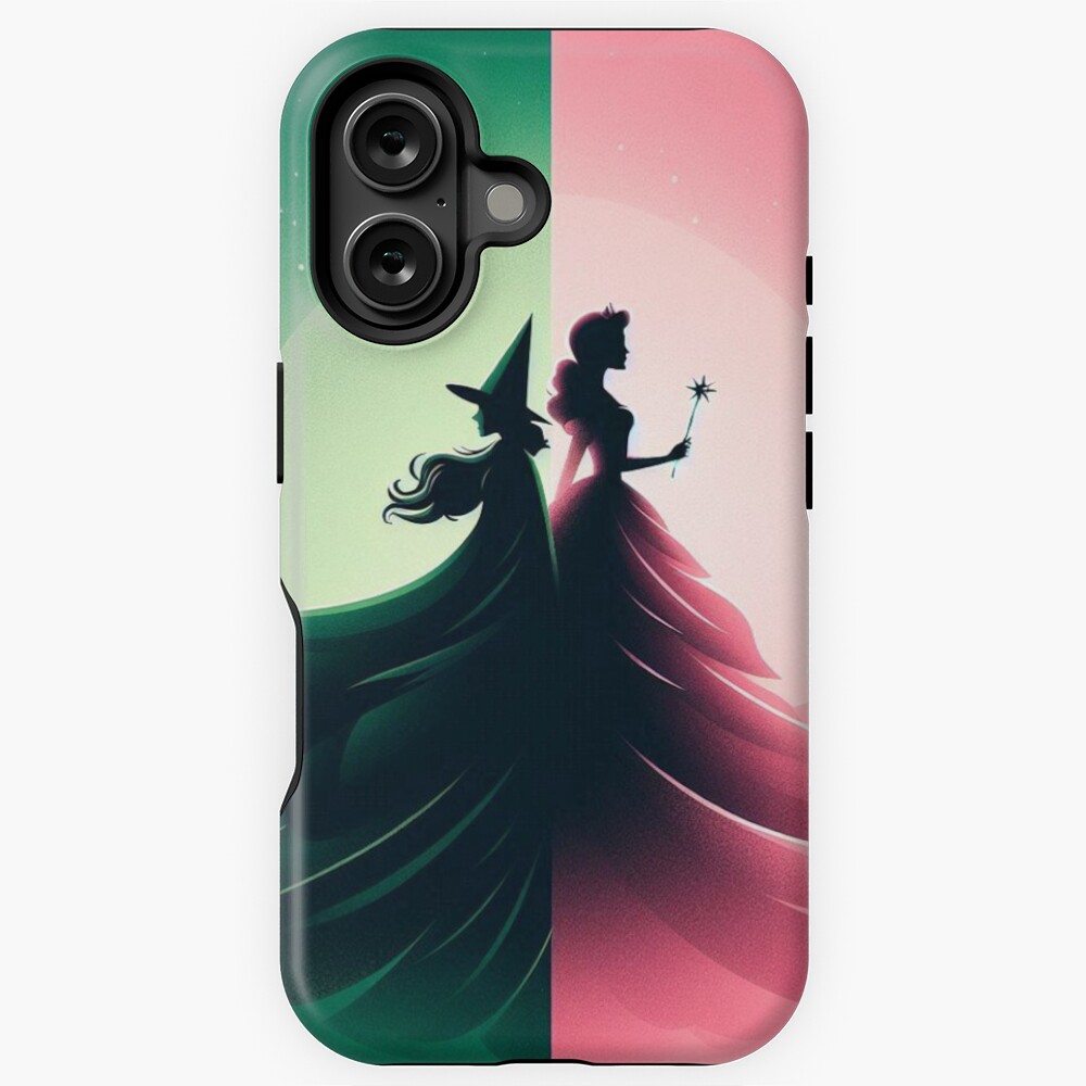 "Elphaba & Glinda Wicked the Musical Defying Gravity" Sticker for Sale ...