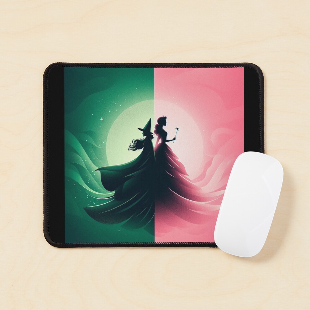 "Elphaba & Glinda Wicked the Musical Defying Gravity" Sticker for Sale ...