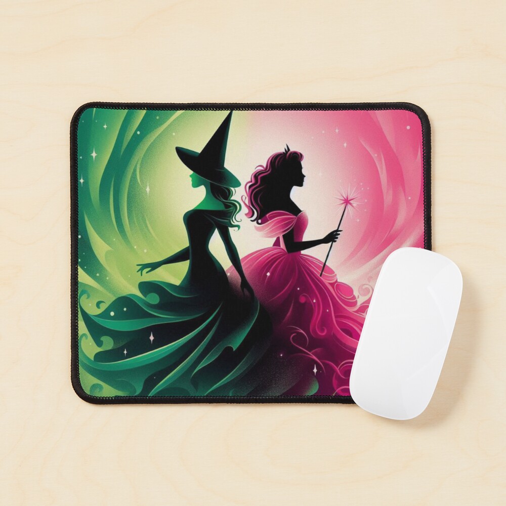 "Elphaba & Glinda Wicked the Musical Defying Gravity" Poster for Sale ...