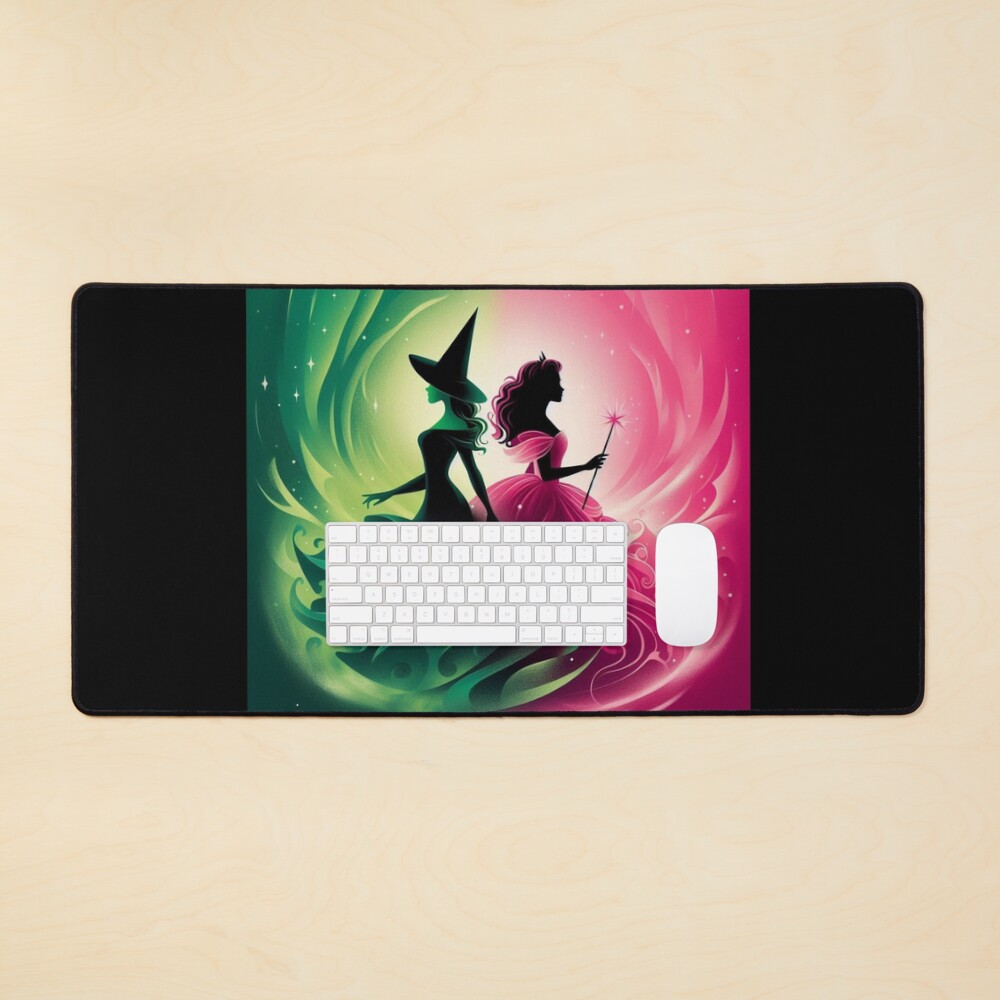 "Elphaba & Glinda Wicked the Musical Defying Gravity" Poster for Sale ...