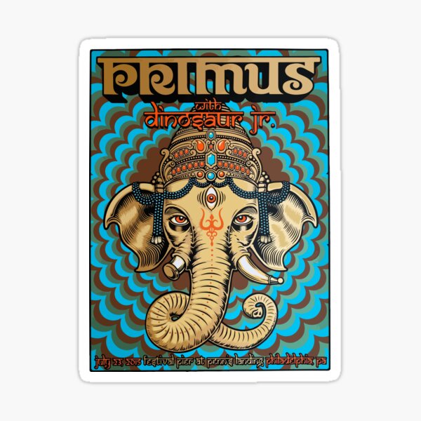 "Primus Artwork" Sticker for Sale by GhumGham | Redbubble