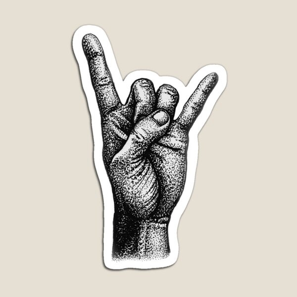 Metal Hand Gesture Gifts & Merchandise | Redbubble