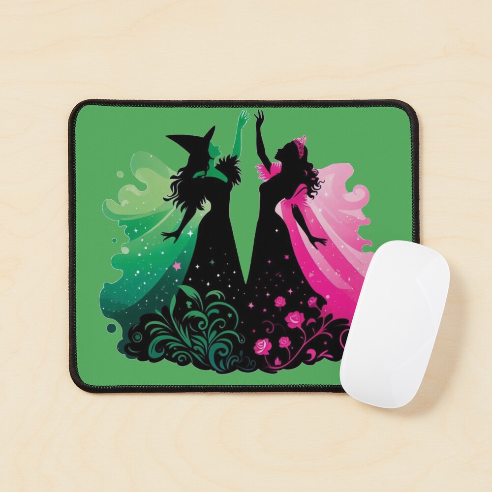 "Elphaba & Glinda Wicked the Musical No Background" Sticker for Sale by ...