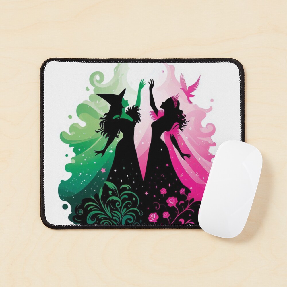 "Elphaba & Glinda Wicked the Musical" Art Print for Sale by NerdiPop ...