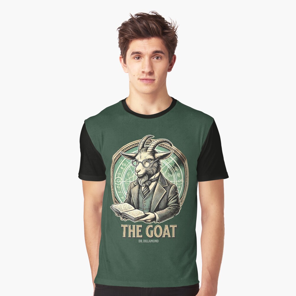 "Dr. Dillamond - Wicked GOAT Illustration with Broadway Pun" Sticker ...