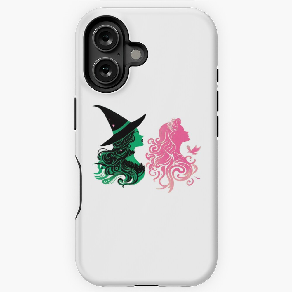 "Elphaba & Glinda Wicked the Musical Defying Gravity" Art Print for ...