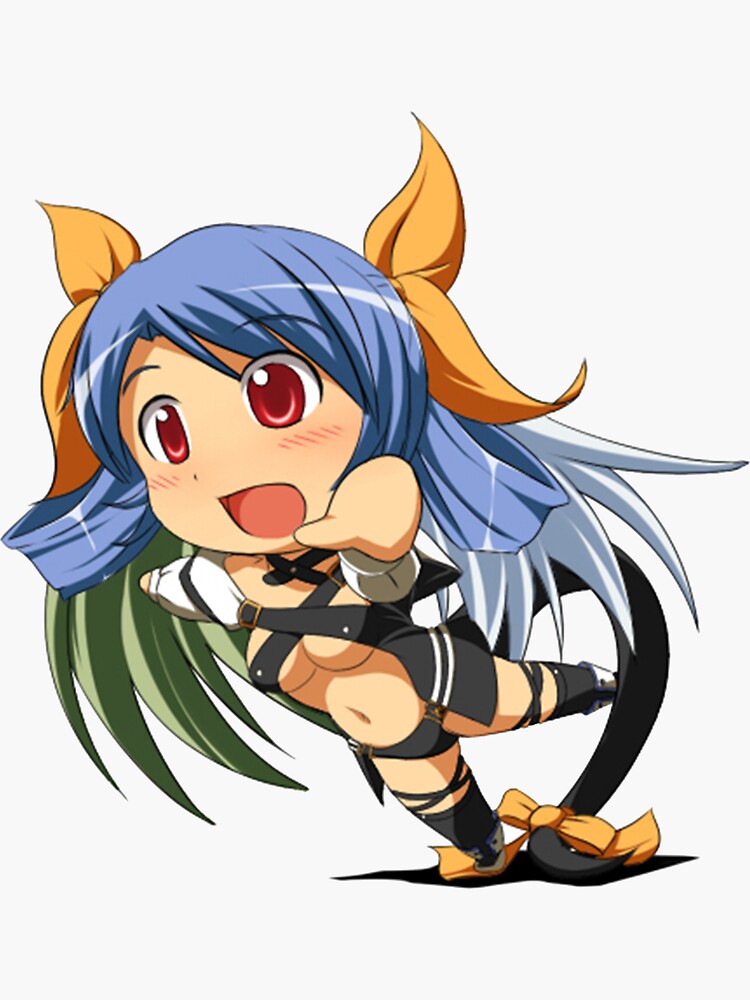 "Dizzy - Guilty Gear" Sticker for Sale by Aqsa-manzoor | Redbubble