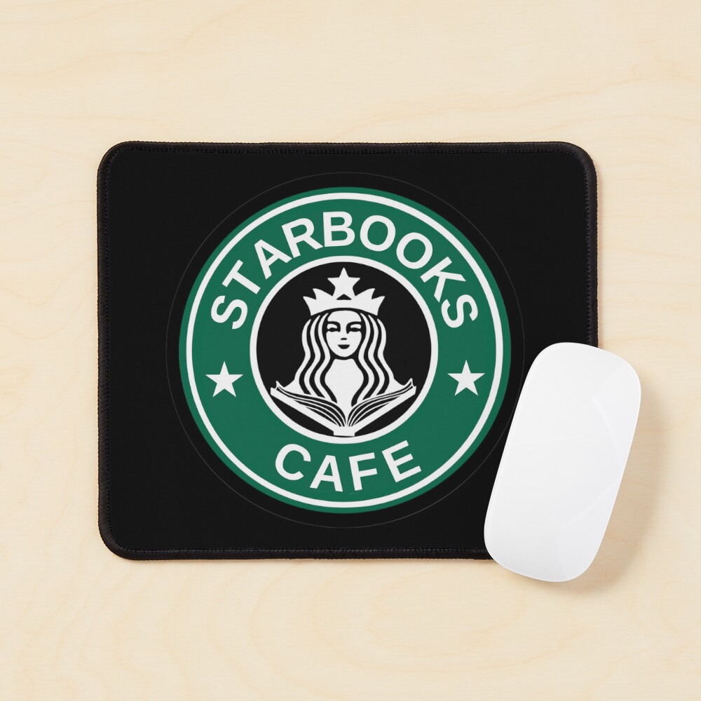 "Starbooks Cafe" Sticker for Sale by TheBookBarista | Redbubble
