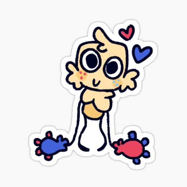 "Dandy's World Goob Sticker" Sticker for Sale by iamvog | Redbubble