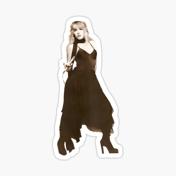"Singer Stevie Nicks Fan Art, Rhiannon Designer Sticker" Sticker for ...