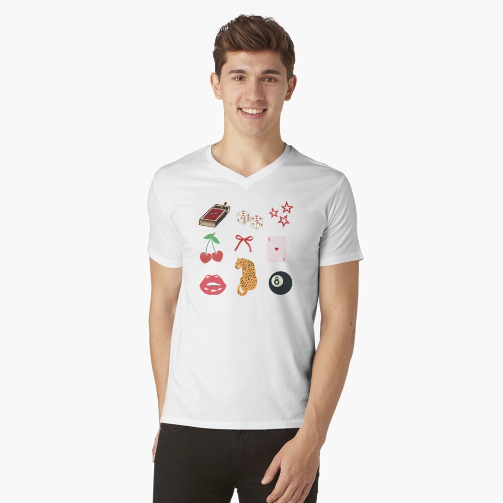 "edgy girly red star cheetah print sticker pack" Sticker for Sale by GoldValentine | Redbubble