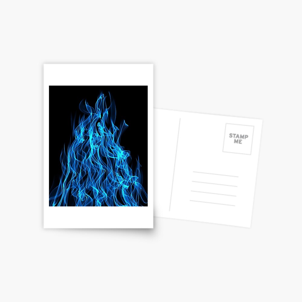 "blue flame" Sticker for Sale by mazer123 | Redbubble