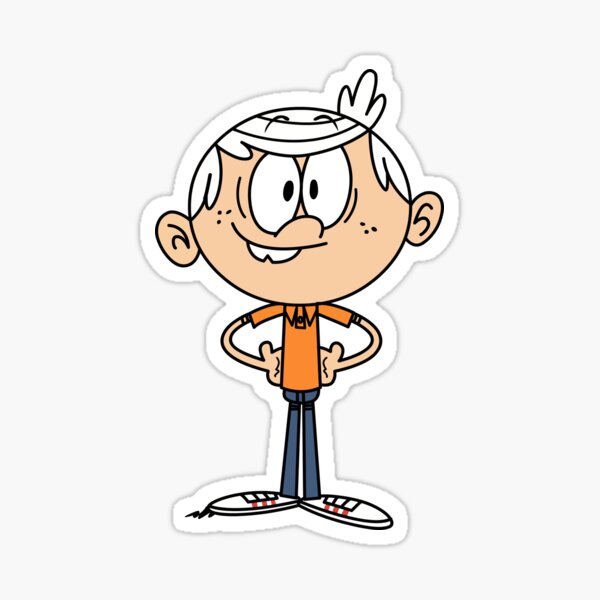 "Lincoln Loud The Loud House" Sticker for Sale by Diamanths | Redbubble