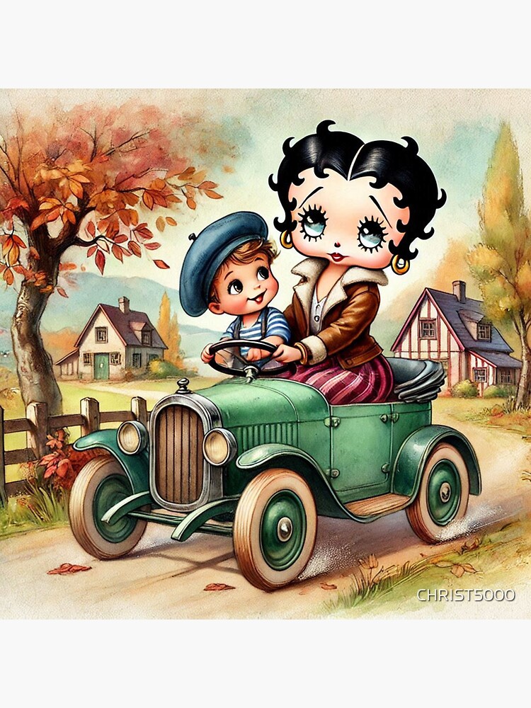 "BETTY BOOP" Sticker by CHRIST5000 | Redbubble