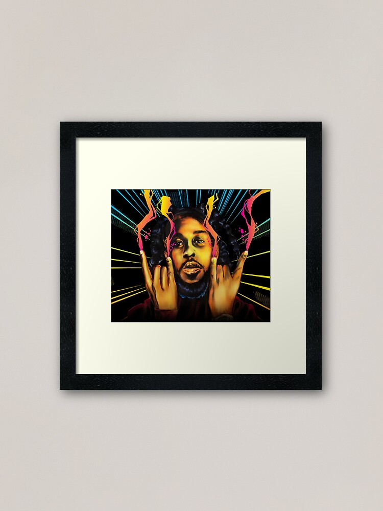 "Jamaican artist popcaan unruly" Framed Art Print by ebazon | Redbubble