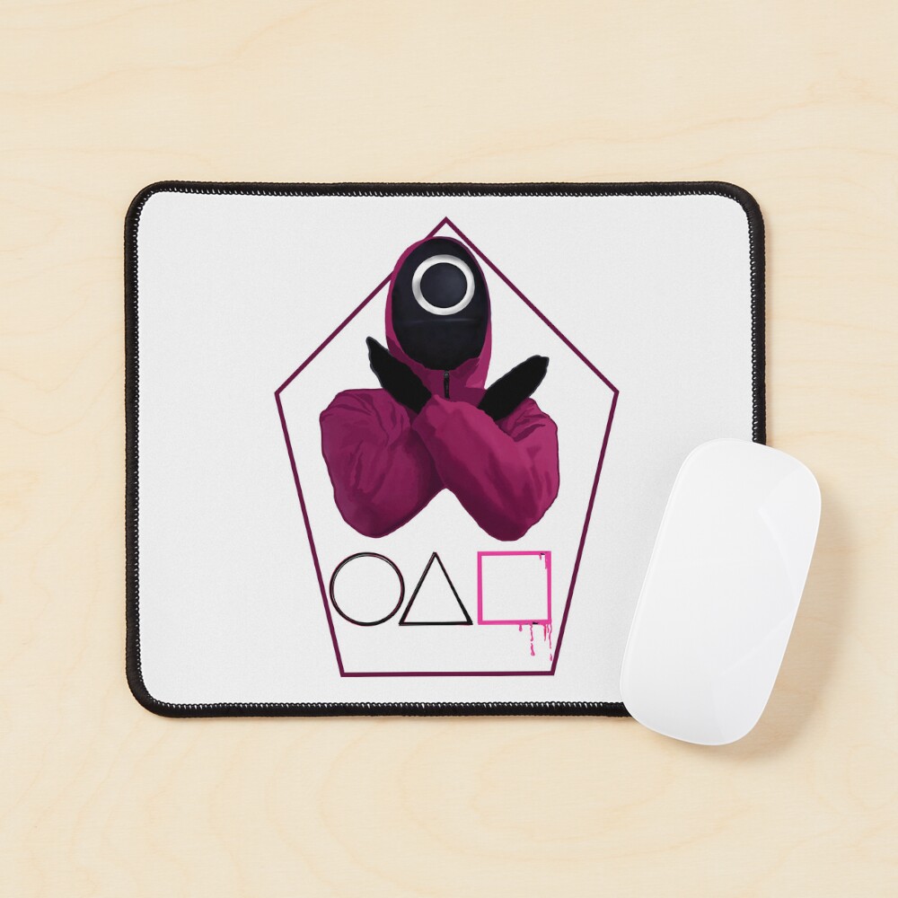 "SQUID GAME, Workers. Squid Game Symbols. Circle, triangle, square ...